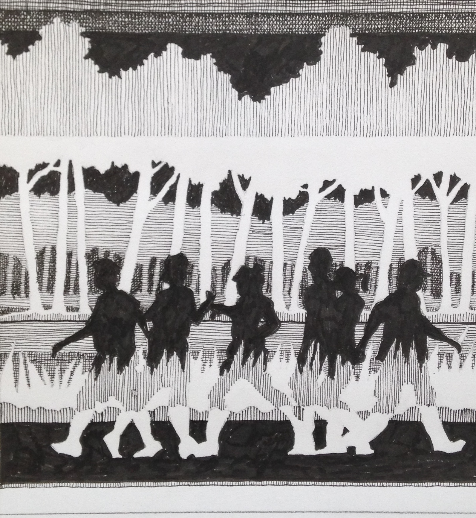 Weekly Drawings/ Year 1 | Judith Bergerson / JackPine Studio