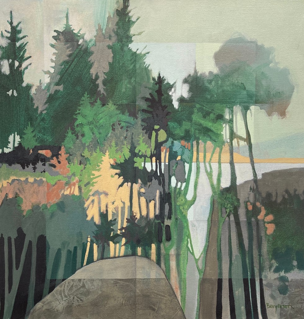 Pine Forest Grid | Judith Bergerson / JackPine Studio